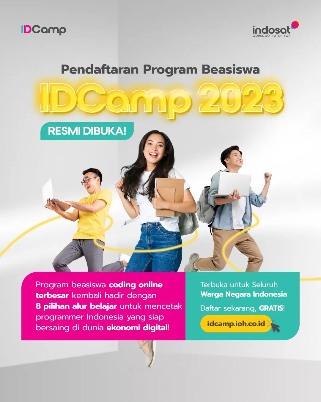 Program Beasiswa IDCamp 2023 | AtmaGo