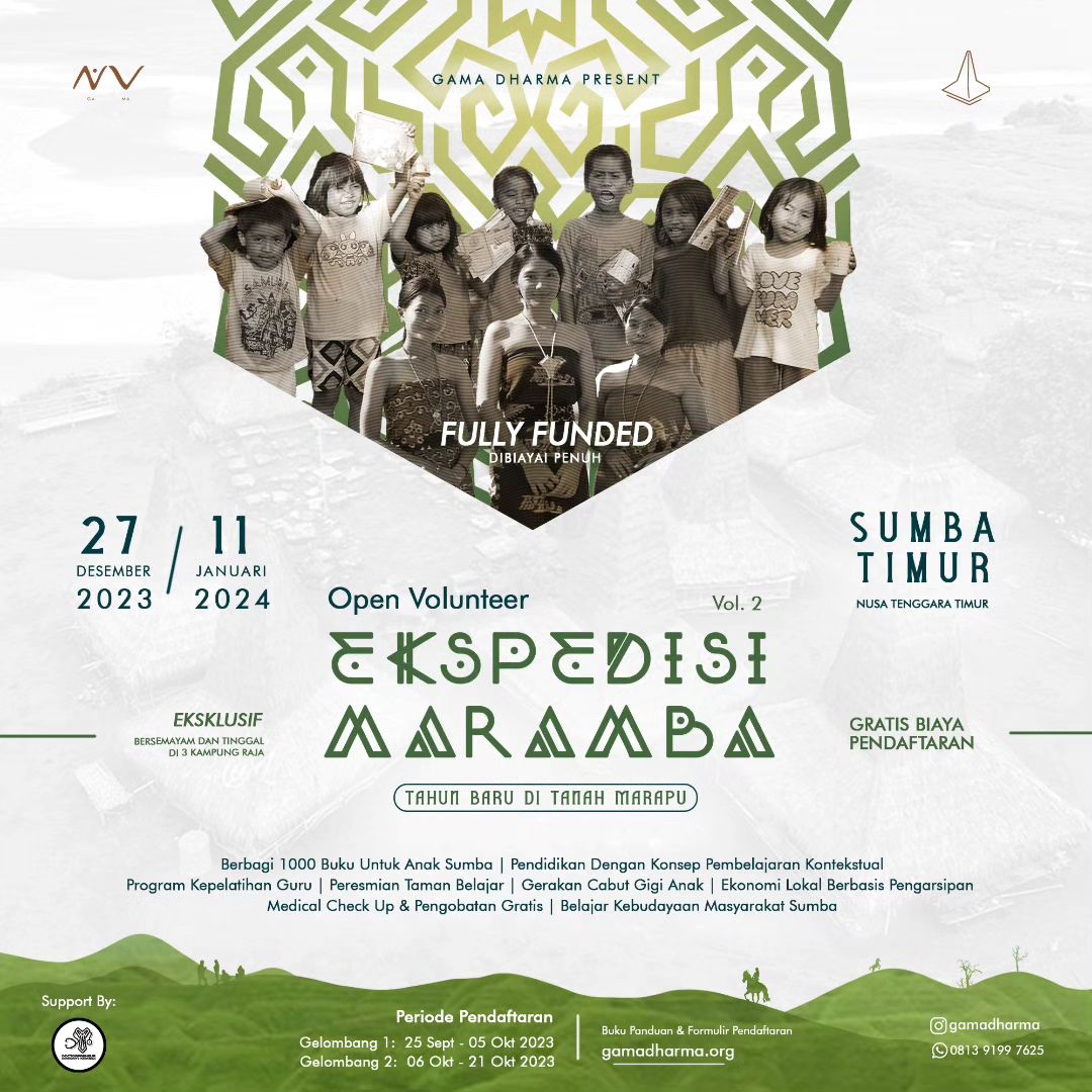 Open Volunteer: Ekspedisi Maramba - Fully Funded | AtmaGo