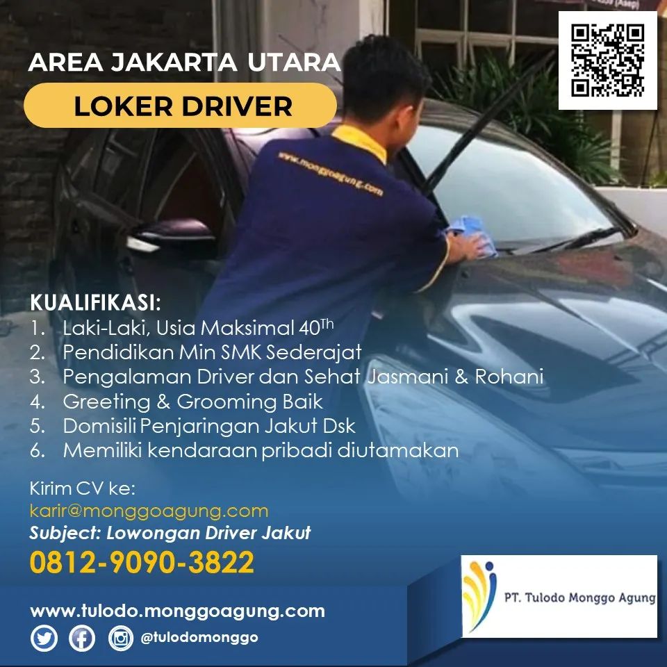 DRIVER AREA JAKARTA UTARA | AtmaGo