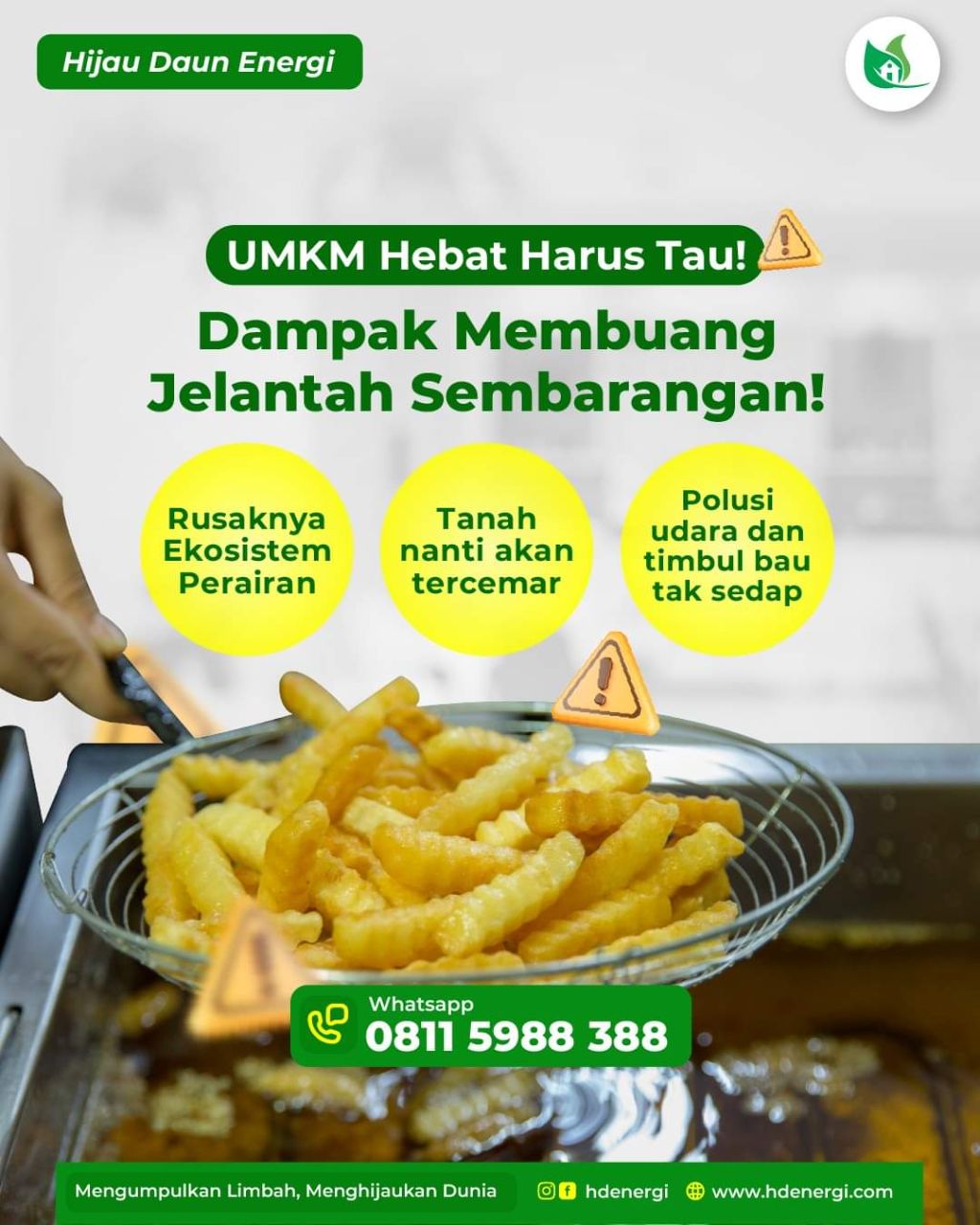 UMKM Hebat Harus Tau! Dampak Membuang Jelantah Sembarangan | AtmaGo