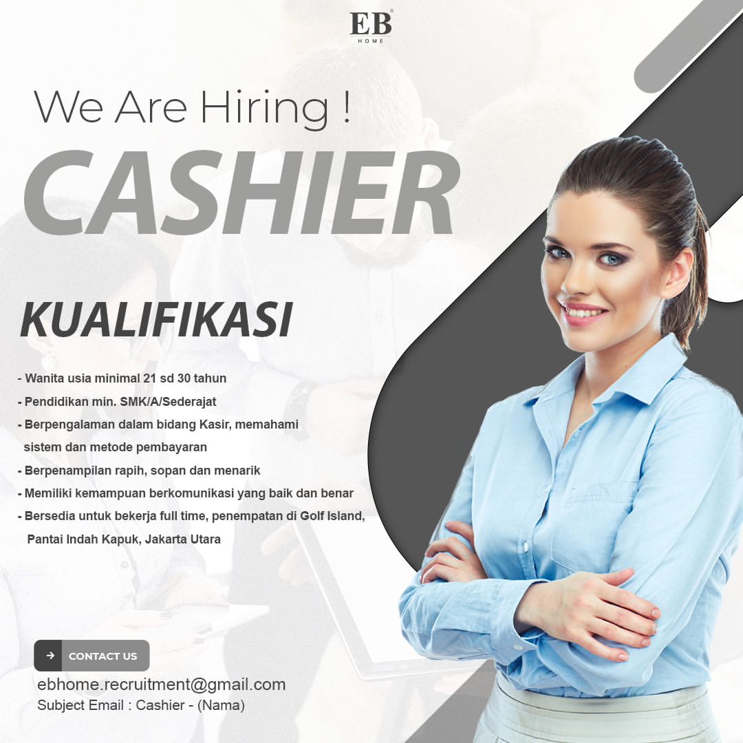CASHIER - Wanita | AtmaGo