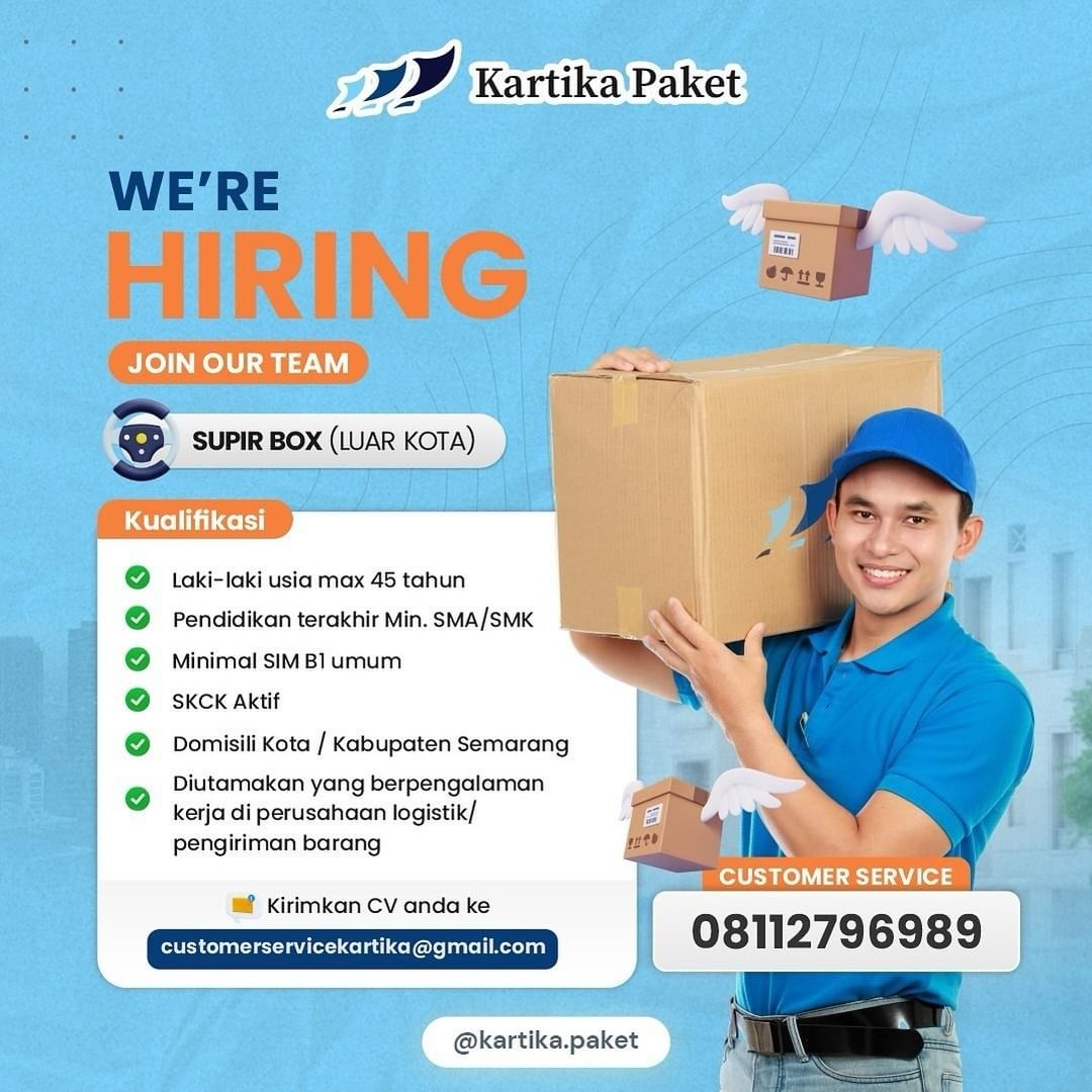 SUPIR BOX (LUAR KOTA) | AtmaGo