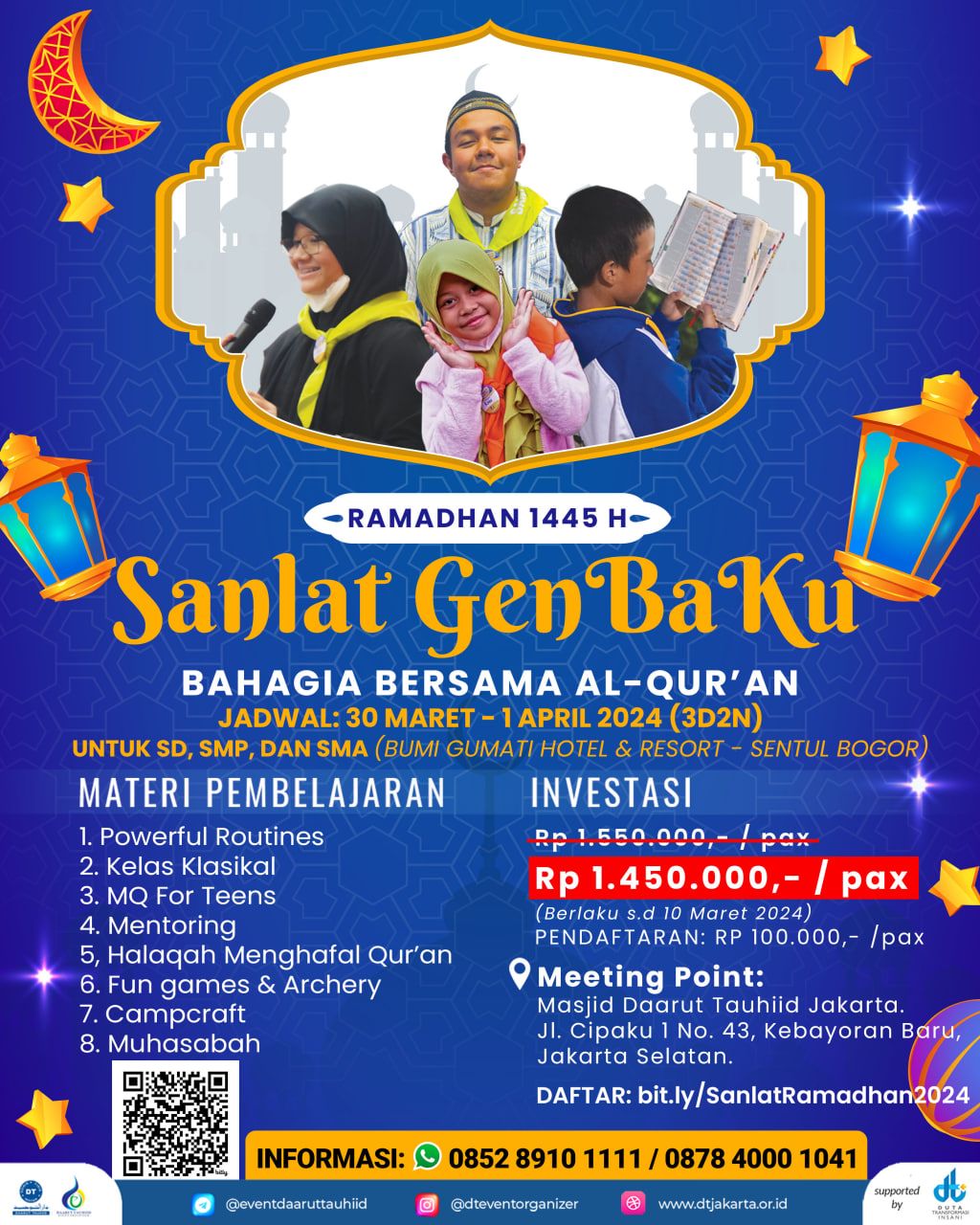 Pesantren Kilat: Sanlat GenBaKu Ramadhan 2024 | AtmaGo