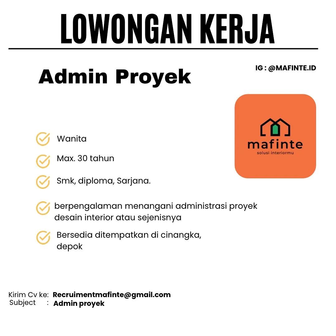 Admin Proyek | AtmaGo