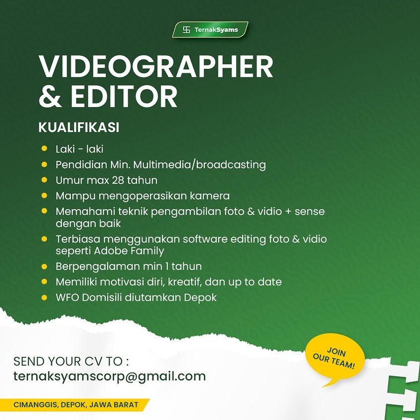 VIDEOGRAPHER & EDITOR | AtmaGo