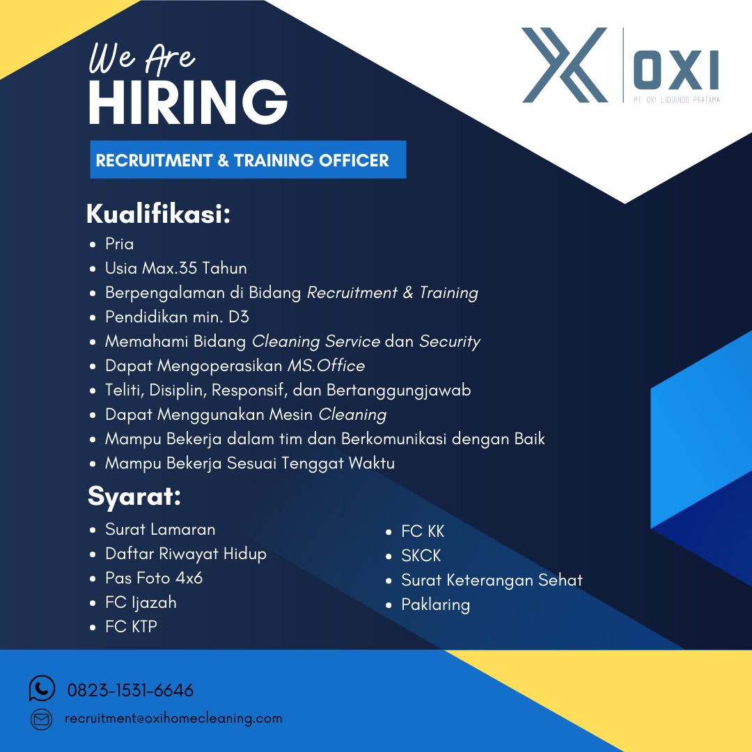 Recruitment and Training Officer | AtmaGo