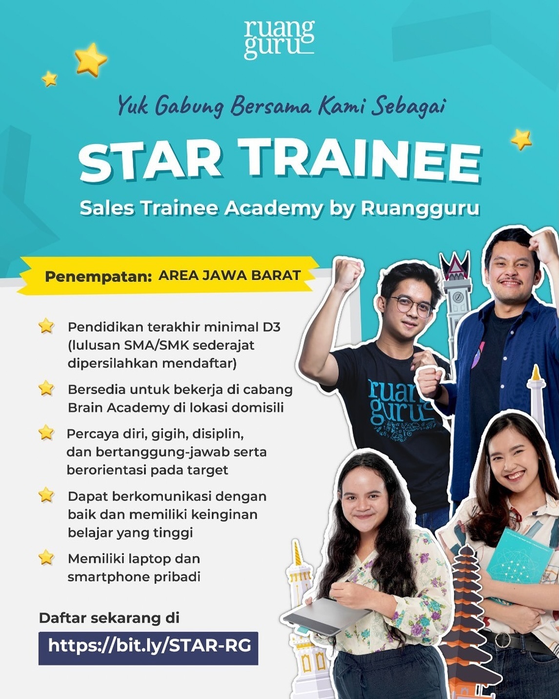 Sales Trainee Academy by Ruangguru | AtmaGo