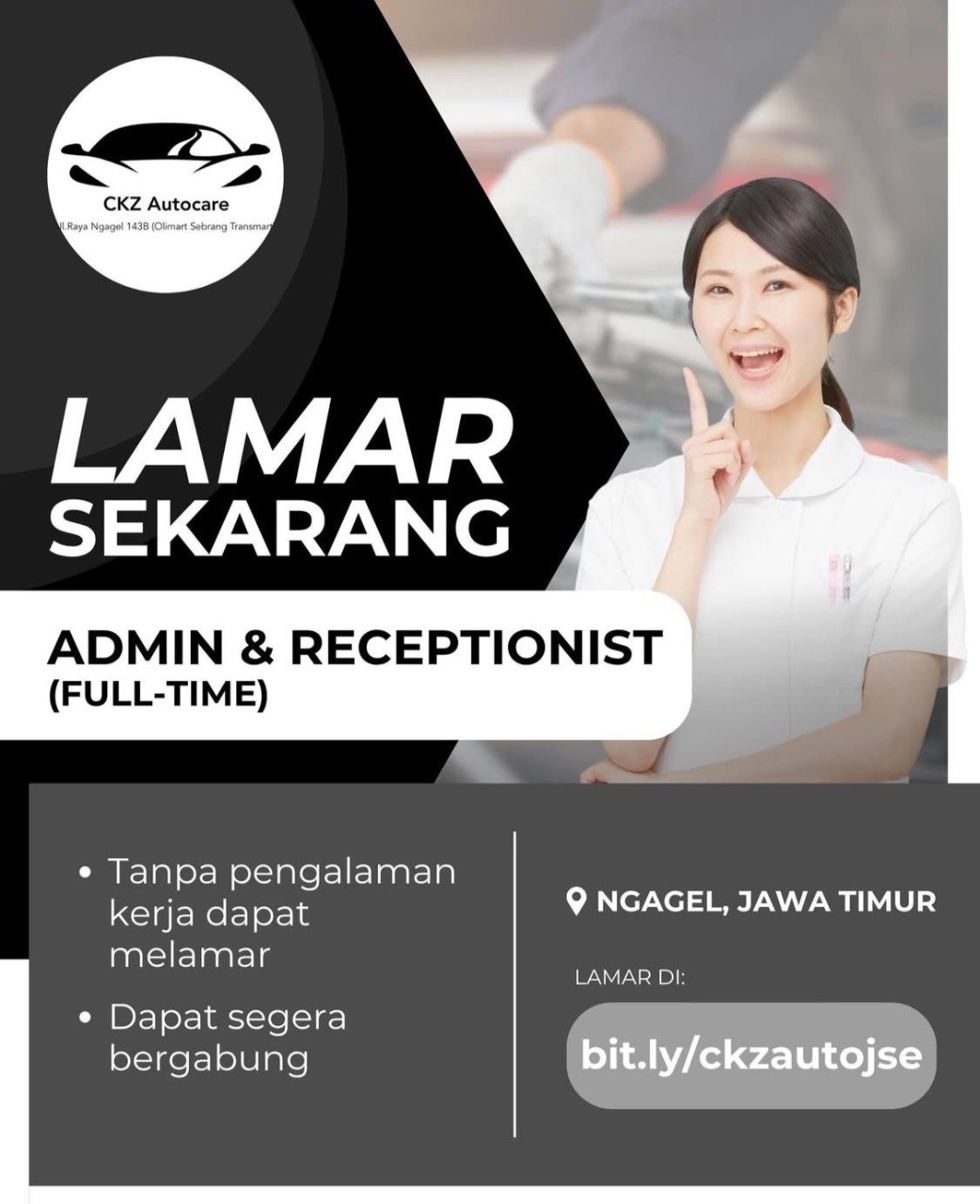 Admin & Receptionist | AtmaGo