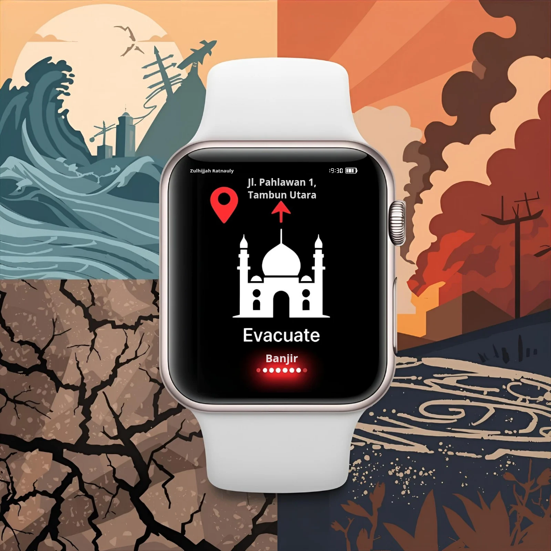Wearable Peringatan Dini: Jam Digital Inklusif untuk Selamatkan Warga ...