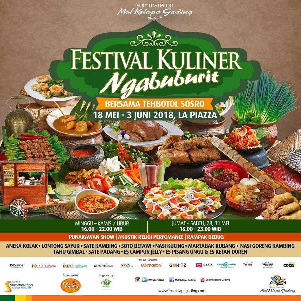 (Acara Ramadan) Festival Kuliner Ngabuburit 2018 | AtmaGo