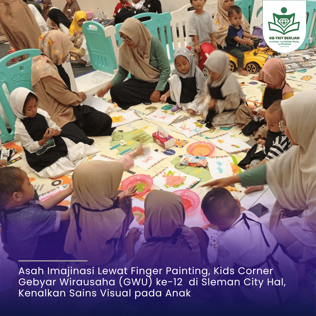 Asah Imajinasi Lewat Finger Painting, Kids Corner GWU ke-12 Kenalkan ...
