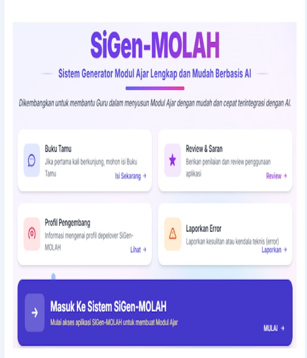 Inovasi Digital: Aplikasi Sistem Generator Modul Ajar Lengkap dan Mudah ...