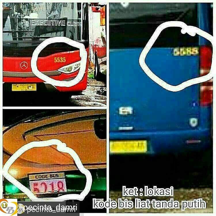 Catat , Ini Lokasi Nomor Bus/Kode Bus Damri | AtmaGo
