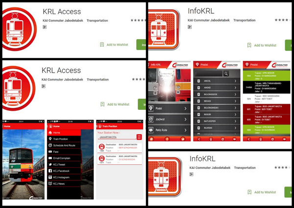 Aplikasi KRL Access vs InfoKRL | AtmaGo