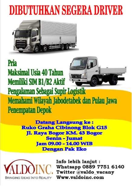 Lowongan Kerja Driver | AtmaGo