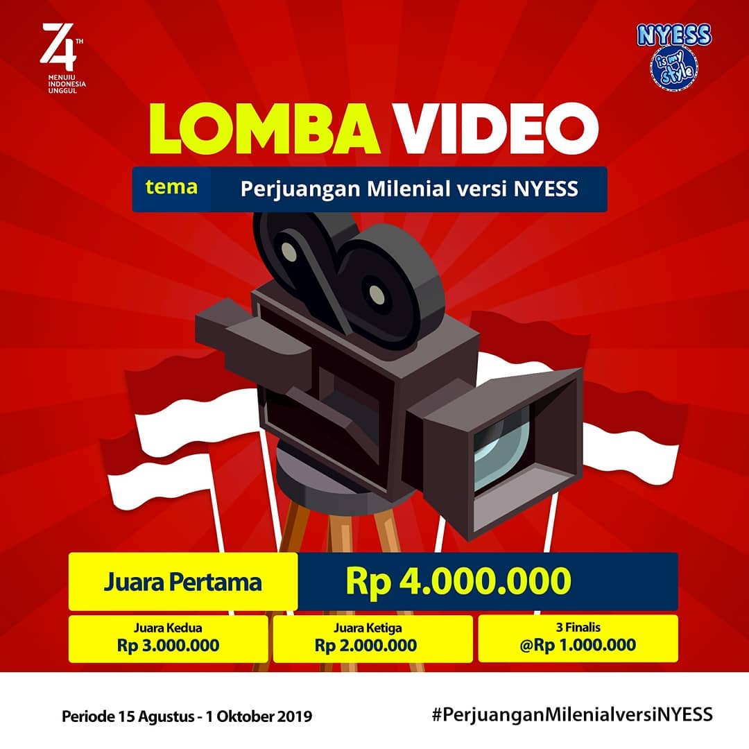 Lomba Video Kreatif #PerjuanganMilenialversiNYESS | AtmaGo
