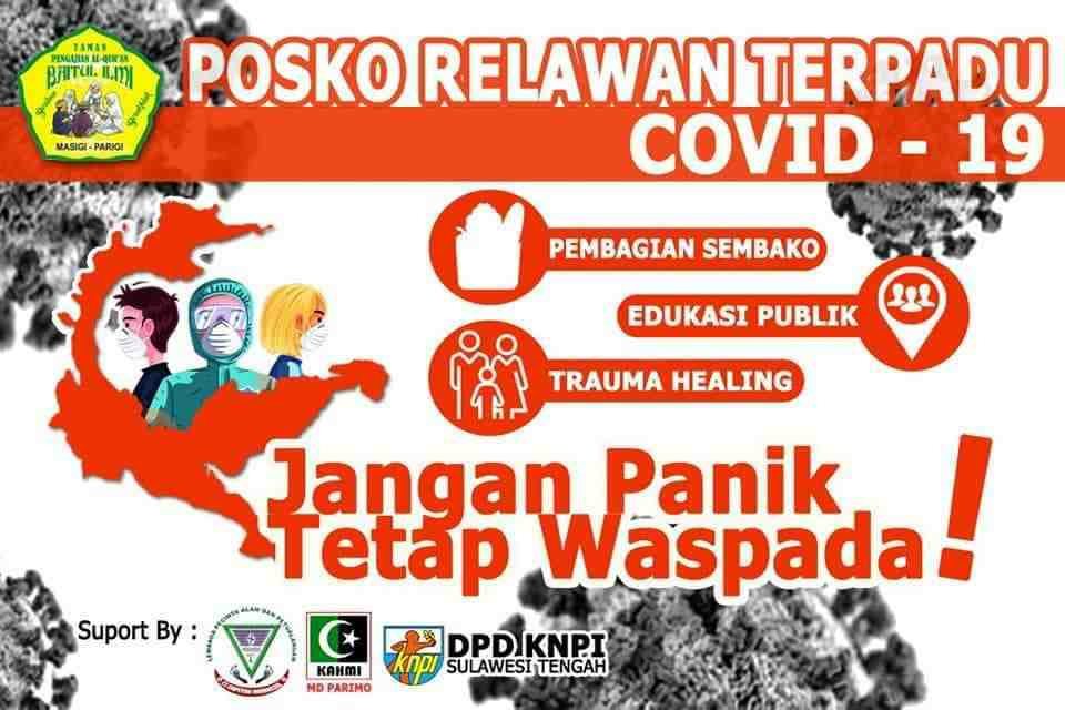 POSKO RELAWAN TERPADU COVID-19 | AtmaGo